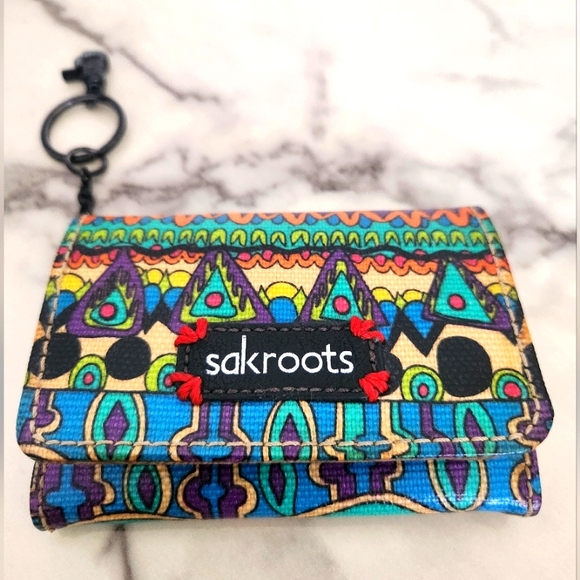 Sakroots | Bags | Sakroots Id Wallet Coin Purse | Poshmark